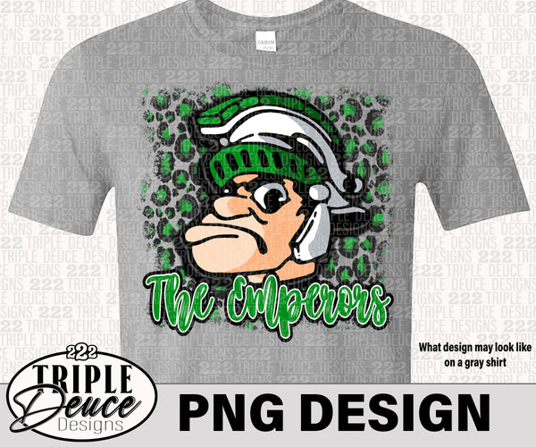Dinuba The Emperors Green 1 PNG Design – Triple Deuce Designs