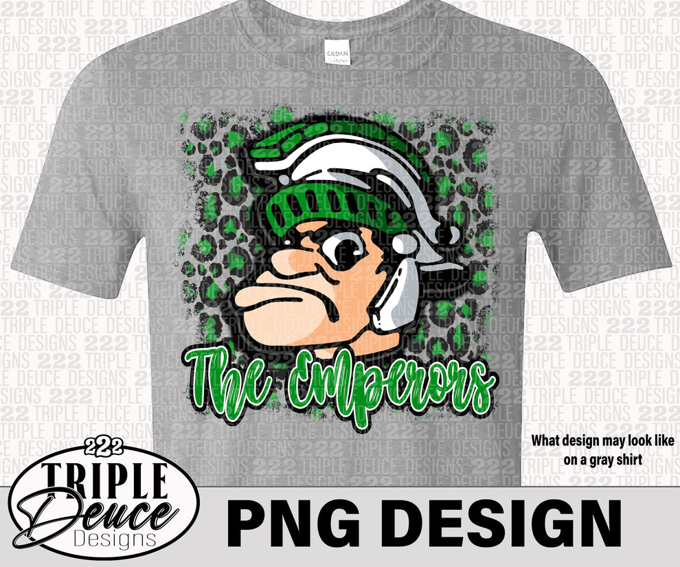 Dinuba The Emperors Green 1 PNG Design – Triple Deuce Designs