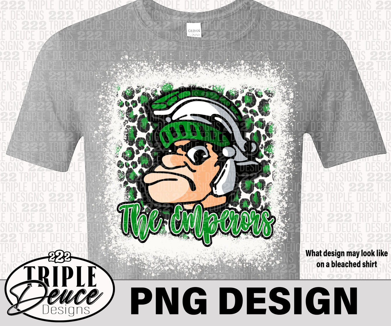 Dinuba The Emperors Green 1 PNG Design – Triple Deuce Designs